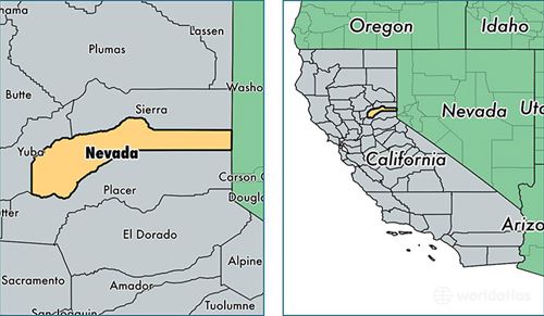 Landslide in Nevada! . . . Well Nevada County, California